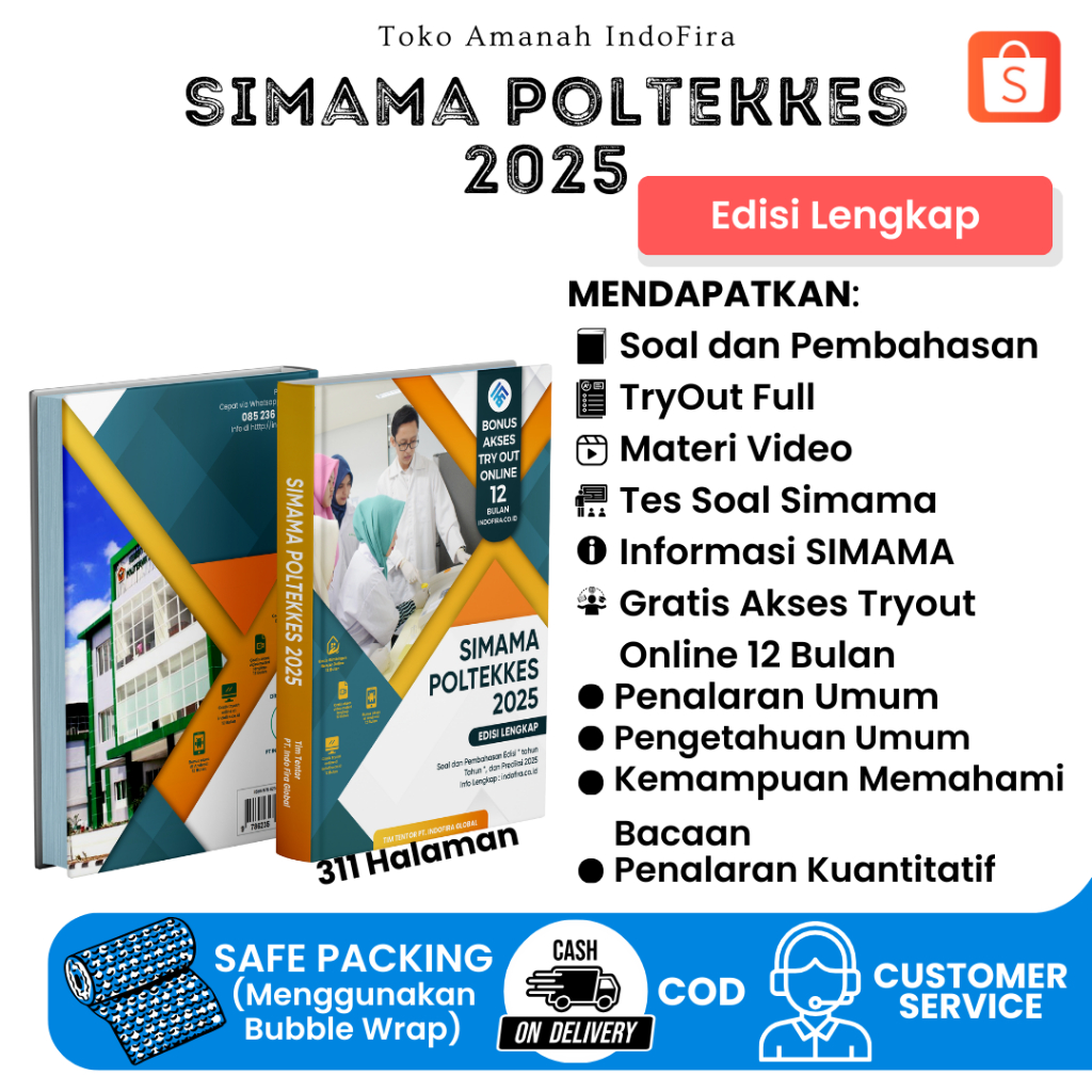 Jual Buku Terbaru SIMAMA POLTEKKES 2025 (Edisi Lengkap) Sesuai Kisi ...