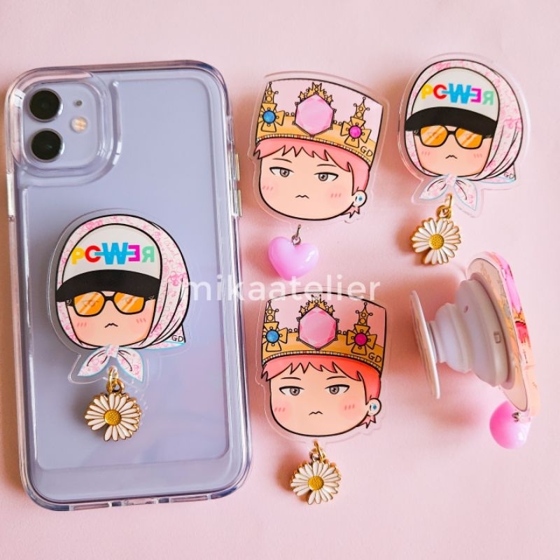 Jual [READY STOCK] POPSOCKET AKRILIK G-DRAGON, G DRAGON PHONE GRIP, GD ...