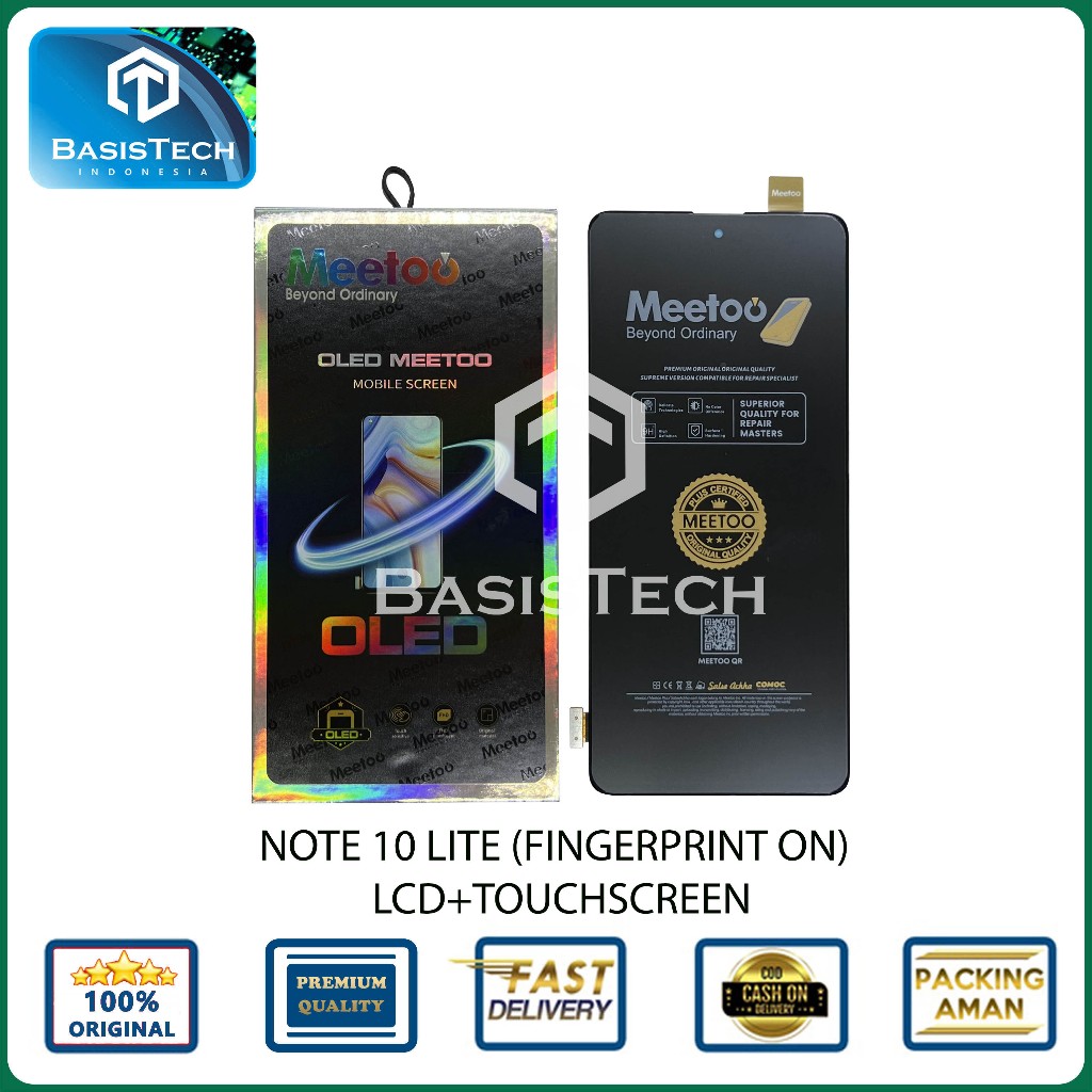 Jual LCD SAMSUNG NOTE 10 LITE N770F SUPER OLED BIG - BISA FINGERPRINT ...