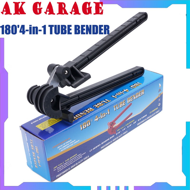 Jual Tube Bender Bending 4 in 1 Pembengkok Pipa 180 Degree Pipe Tubing ...