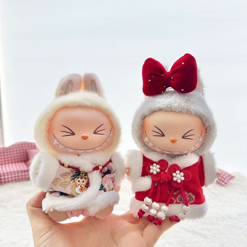 Jual NEW Baju Labubu Imlek Edition Set Kado Souvenir Baju Boneka Kostum ...