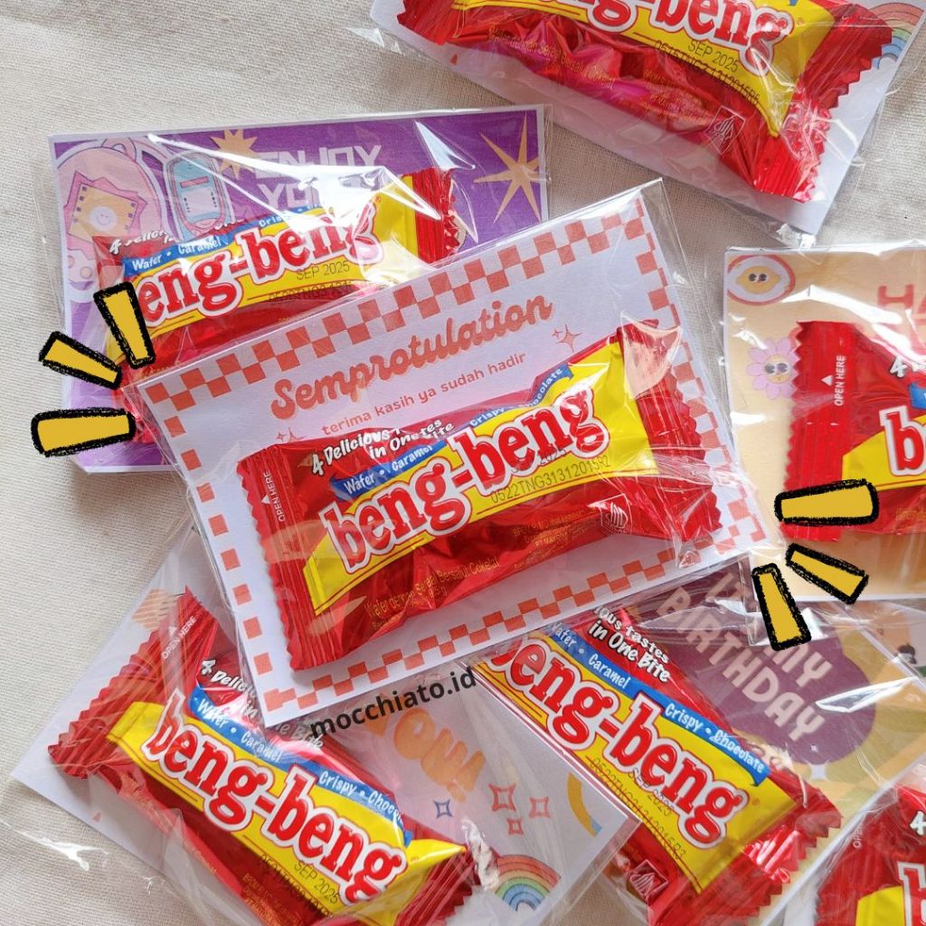Jual Mini Gift Birthday Snack Kado Hadiah Freebies Snack Souvenir ...