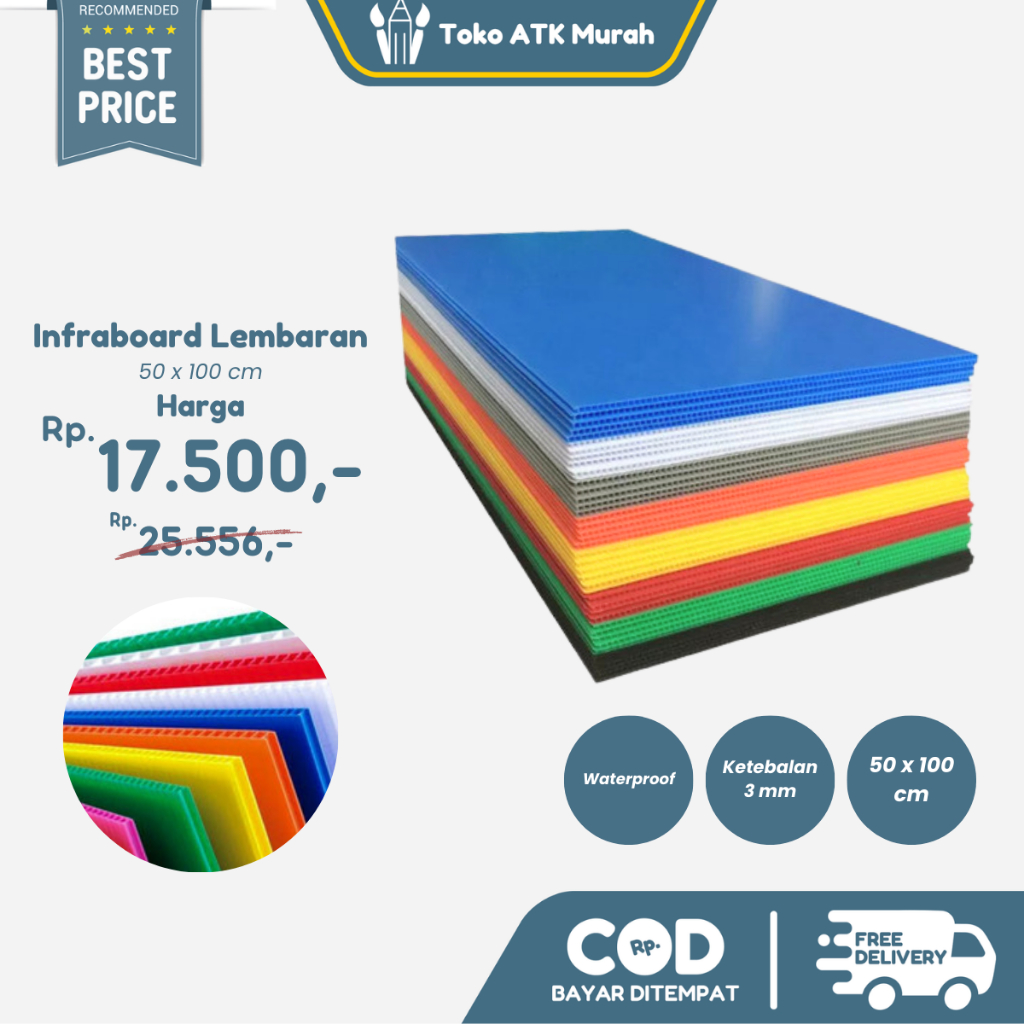 Jual Infraboard / Impraboard Lembaran 50 x 100 cm | Shopee Indonesia