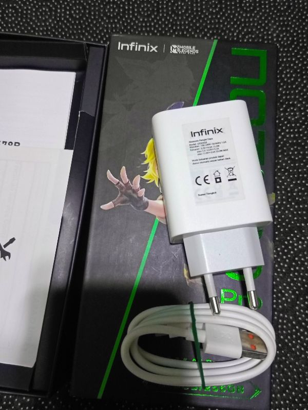 Jual CHARGER BAWAAN infinix HOT 50 PRO plus 33WATT ASLI COPOTAN ...