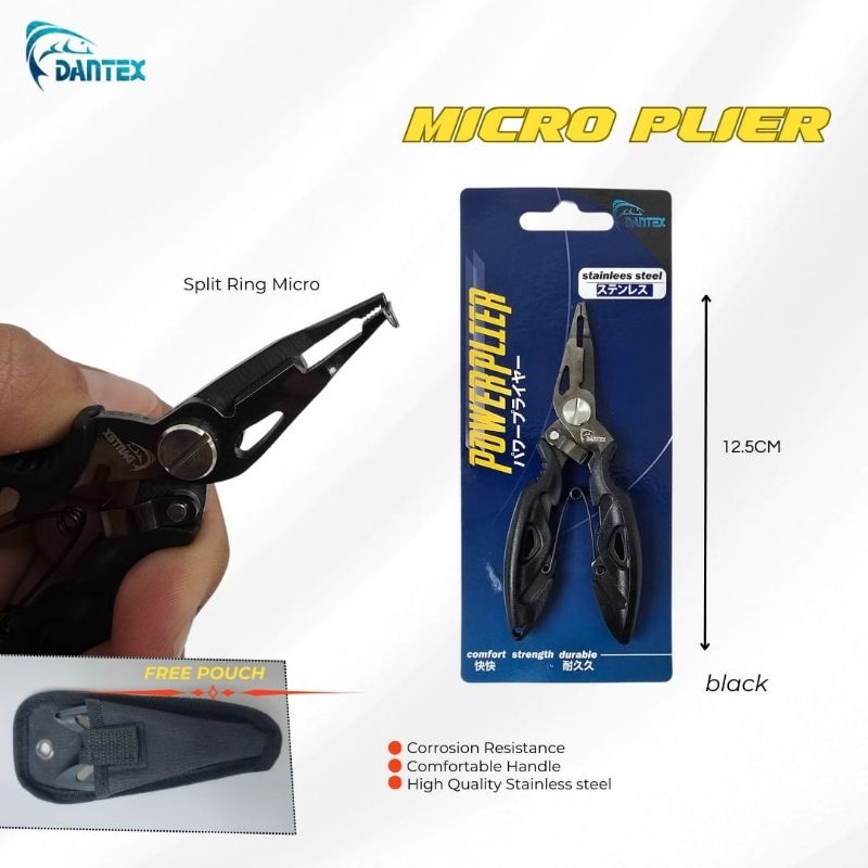 Jual FISHING MIKRO PLIER / TANG PANCING SPLIT RING MIKRO DANTEX TERBAIK ...