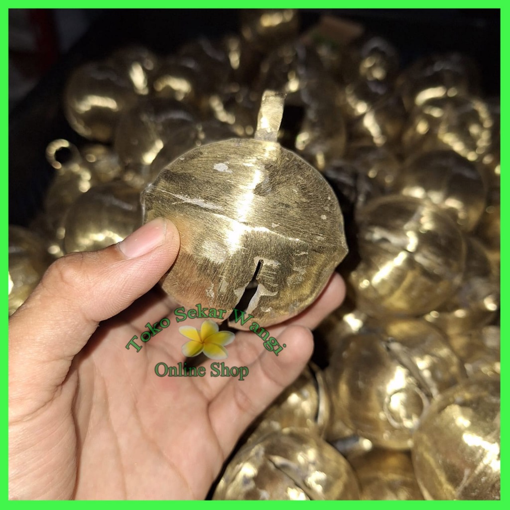 Jual Kluntung Kuningan Gento Lonceng Sapi & Kambing Krincingan kuningan ...