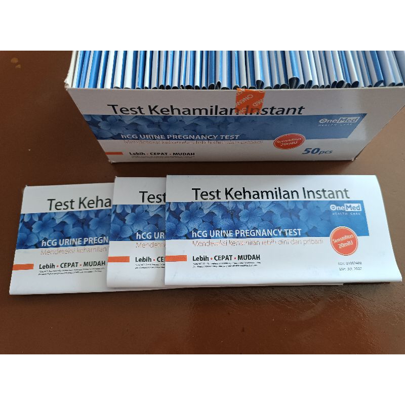 Jual OneMed Test Kehamilan Instant (3 Pcs) | Shopee Indonesia