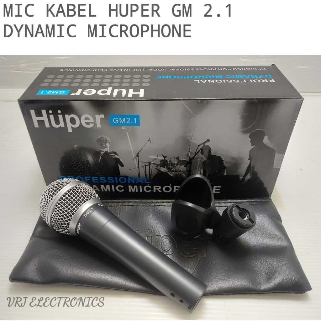 Jual Mic Kabel Huper GM 2.1 Dynamic Microphone ( Tidak Include Cable ...