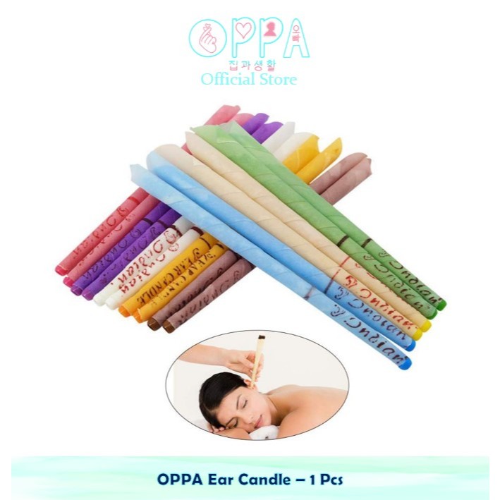 Jual OPPA Ear Candle Indian Per 2 Pcs - 1 Set Lilin Pembersih Terapi ...