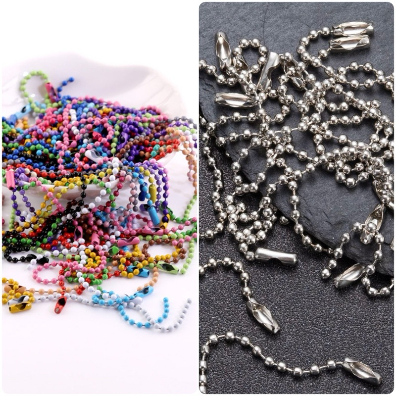 Jual 50 pcs Rantai merica gantungan bag charm 10cm | Shopee Indonesia
