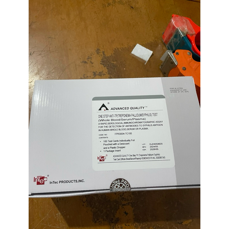 Jual tes Syphilis intec isi 100 test | Shopee Indonesia