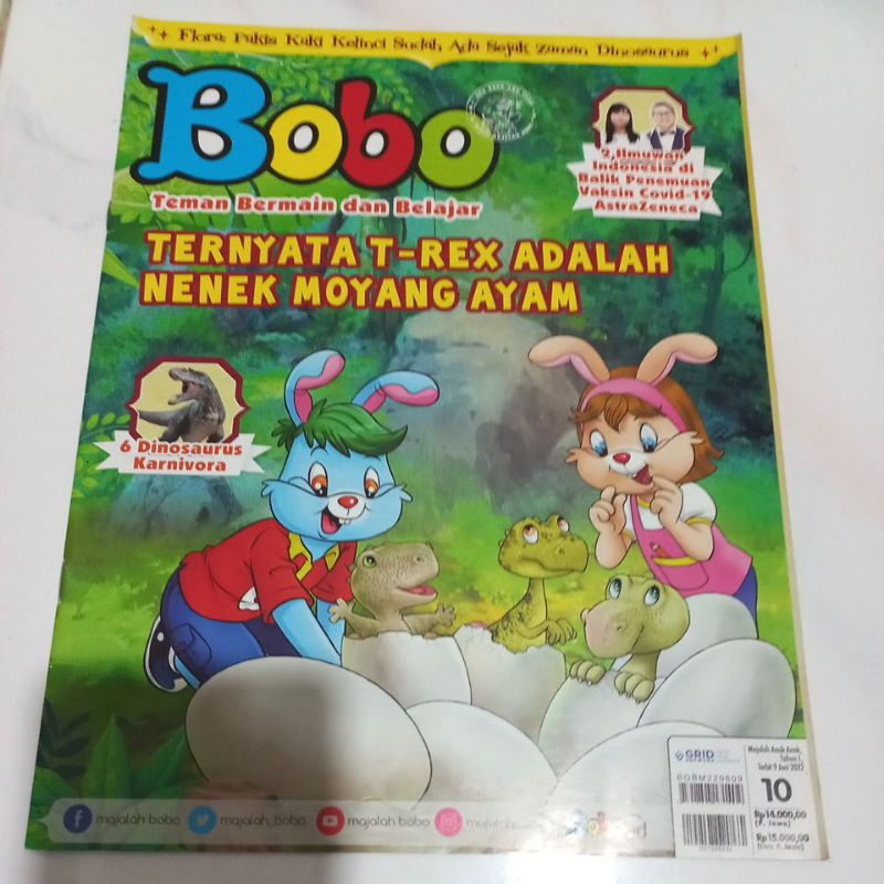 Jual Bobo Ternyata T-Rex Adalah Nenek Moyang Ayam | Shopee Indonesia