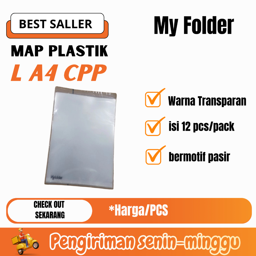 Jual Map L A4 CPP Motif Pasir / Map Plastik My Folder (12 pcs) | Shopee Indonesia