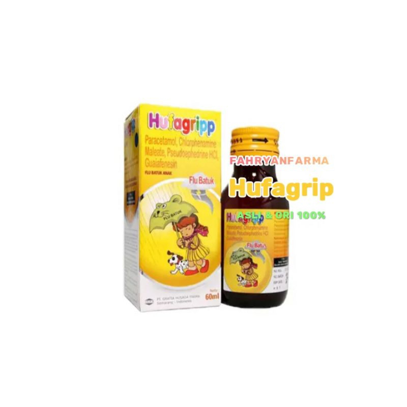 Jual HUFAGRIP FLU & BATUK (KUNING) | Shopee Indonesia