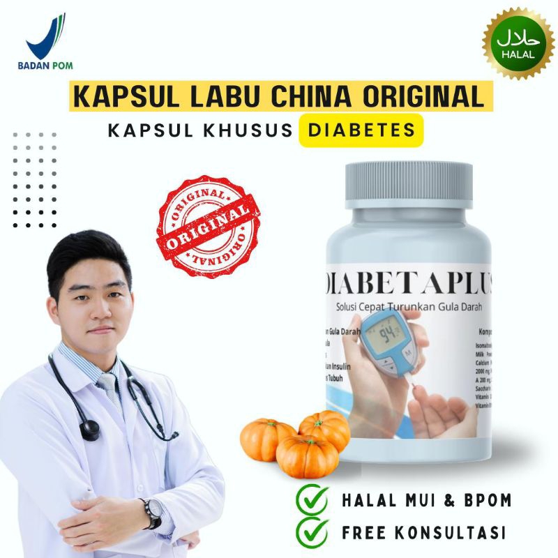 Jual Kapsul Susu Labu Cina untuk Diabetes dan Kencing manis Halal BPOM ...