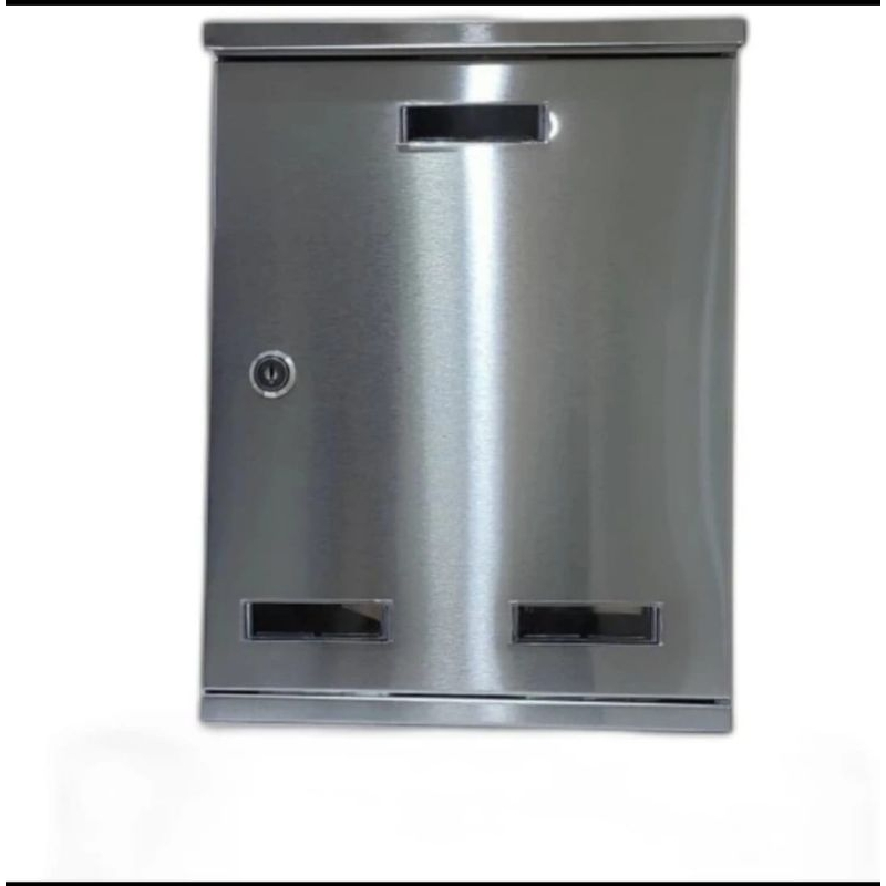 Jual kotak surat/mail box stainless steel MBS 33 | Shopee Indonesia