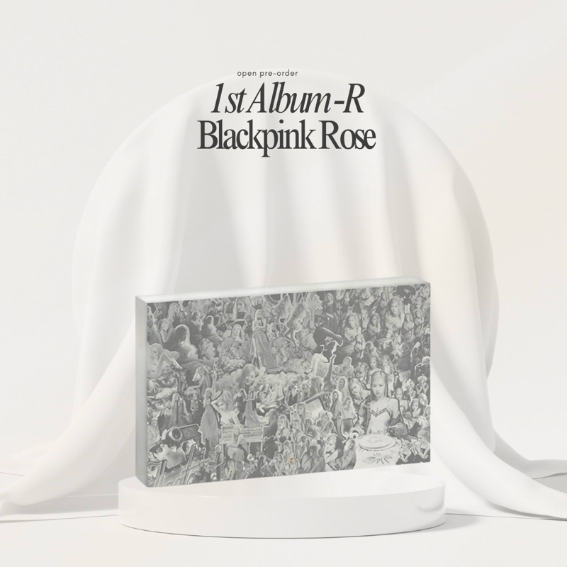Jual [Official] Rose Blackpink 1st Single Album -R | Shopee Indonesia