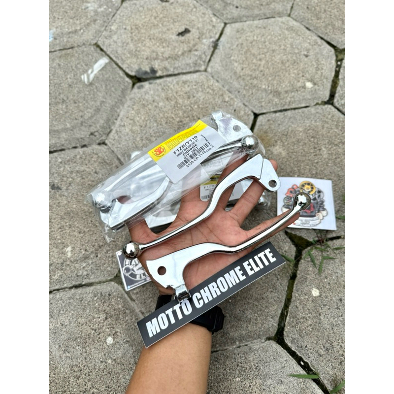 Jual HANDLE KANAN KIRI REM KOPLING CHROME CROME FIZR F1ZR FIZ R FORCE 1 ...