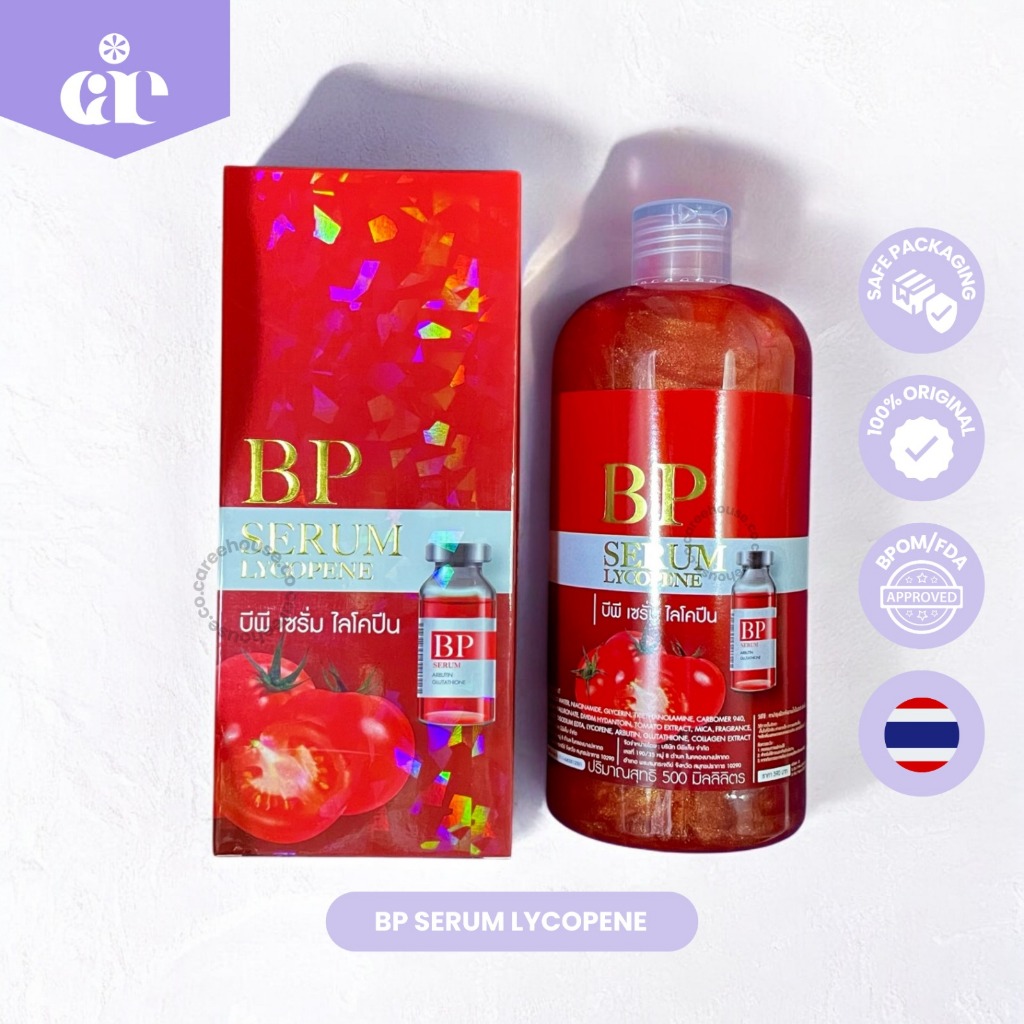 Jual BP SERUM LYCOPENE ARBUTIN GLUTATHIONE SERUM BADAN 500ml | Shopee ...