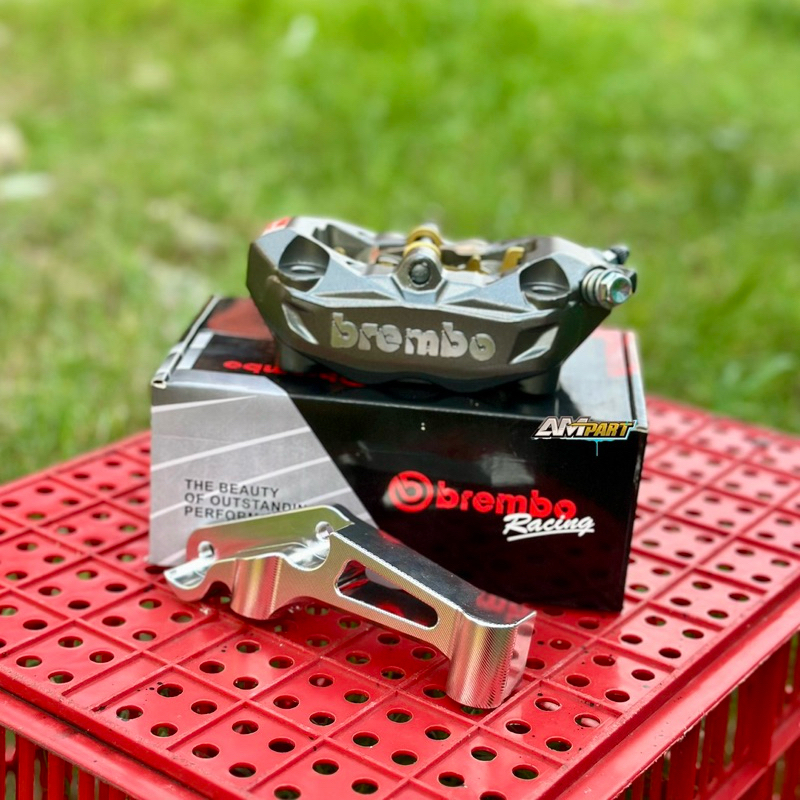 Jual KALIPER MOGE BREMBO M4 M432 4PISTON IMPORT GRADE A PNP CB GL MP TIGER UNIVERSAL | Shopee ...