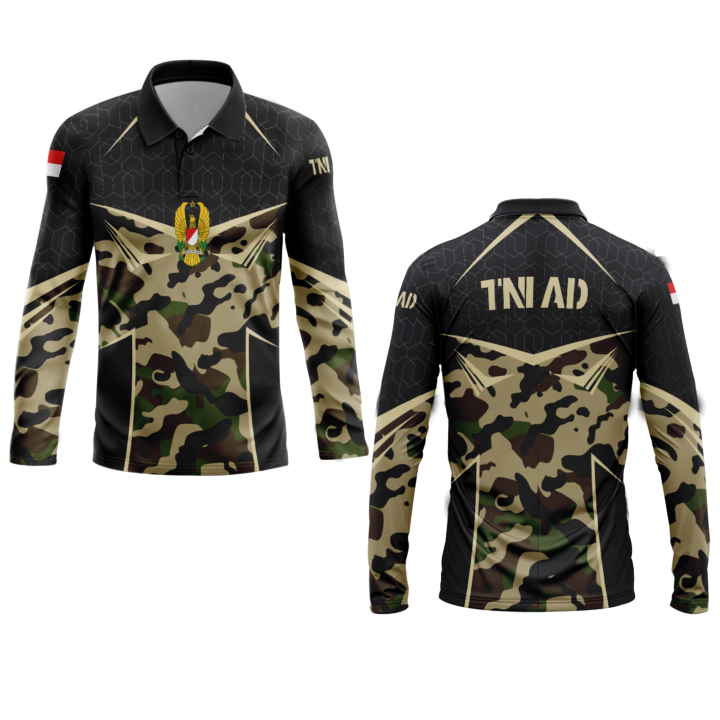 Jual Kaos Jersey Pria TNI AD Fullprint Premium Baju Motif TNI AD Lengan Panjang Art 3 | Shopee ...