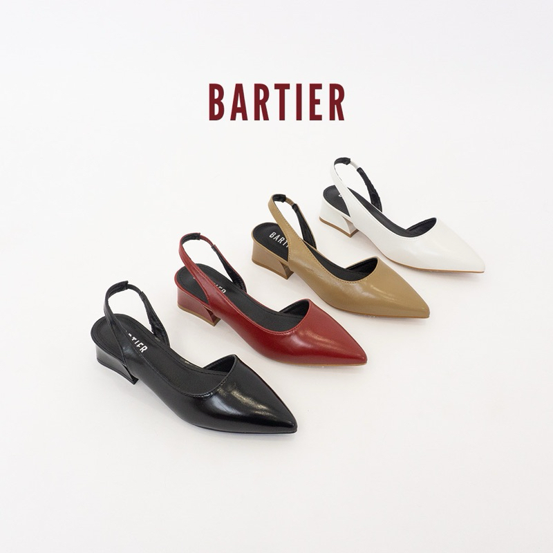 Jual BARTIER - SEPATU TALI WANITA HAK 3CM BLOCK HEELS | Shopee Indonesia
