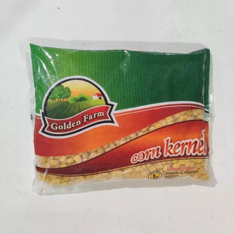 Jual Golden Farm Corn Kernel 1 Kg Jagung Pipil Beku Jagung Frozen ...