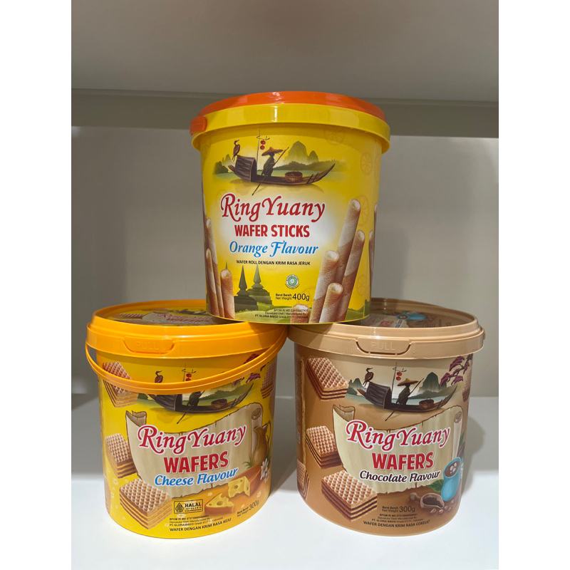 Jual RING YUANY WAFER ANEKA RASA / BISKUIT - 300gr | Shopee Indonesia