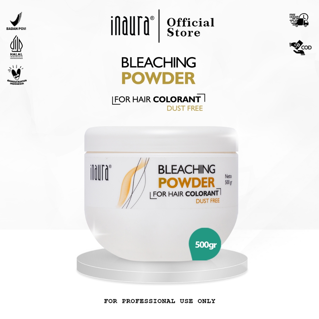 Jual Inaura Bleaching Powder 500ml | Shopee Indonesia