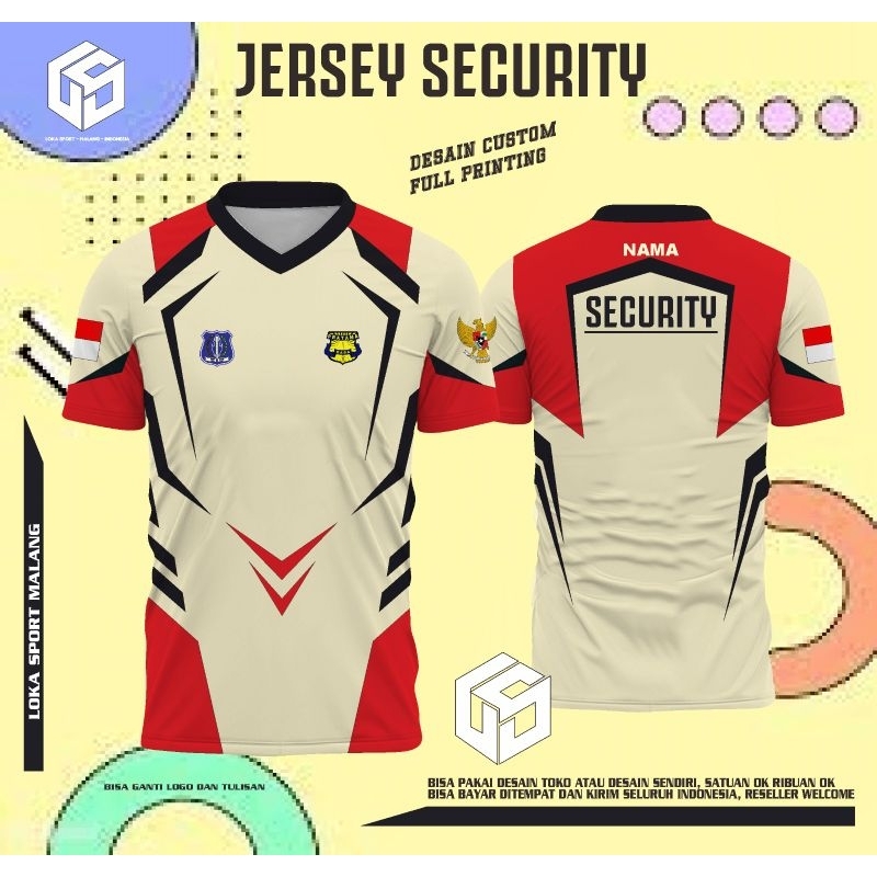 Jual JERSEY SECURITY | Shopee Indonesia