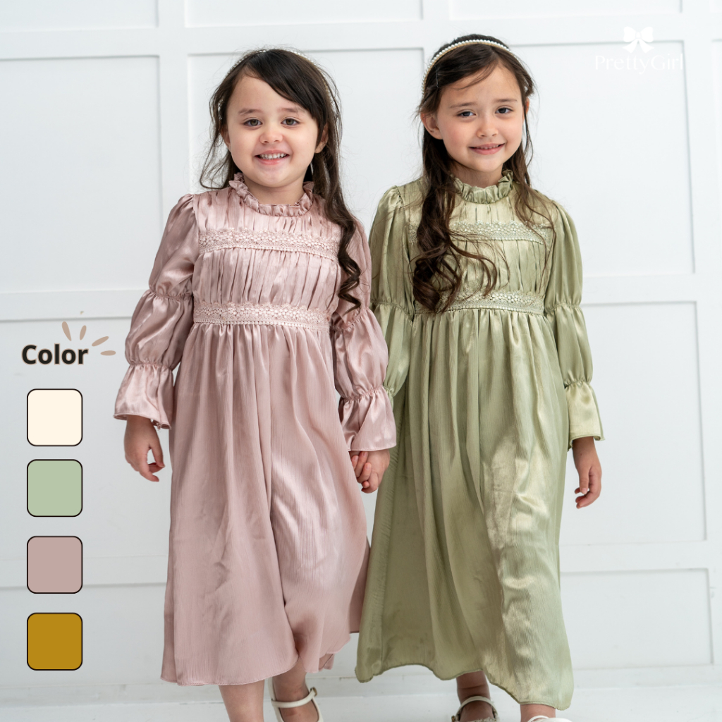 Jual Pretty Girl - Elailah Muslim Dress / Baju Muslim Anak Perempuan ...