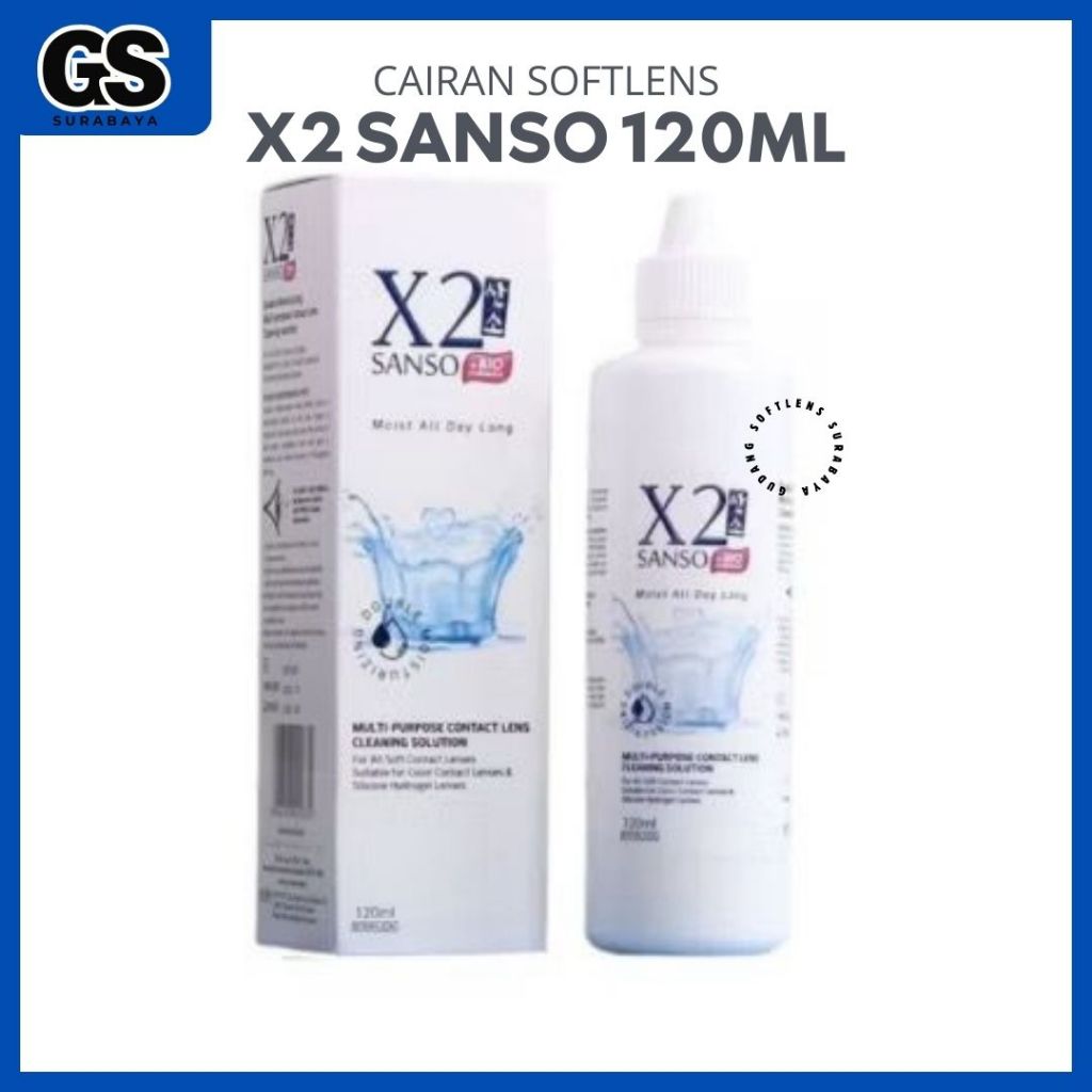 Jual CAIRAN SOFTLENS X2 SANSO 120ML / AIR SOFTLENS X2 SANSO 120ML ...