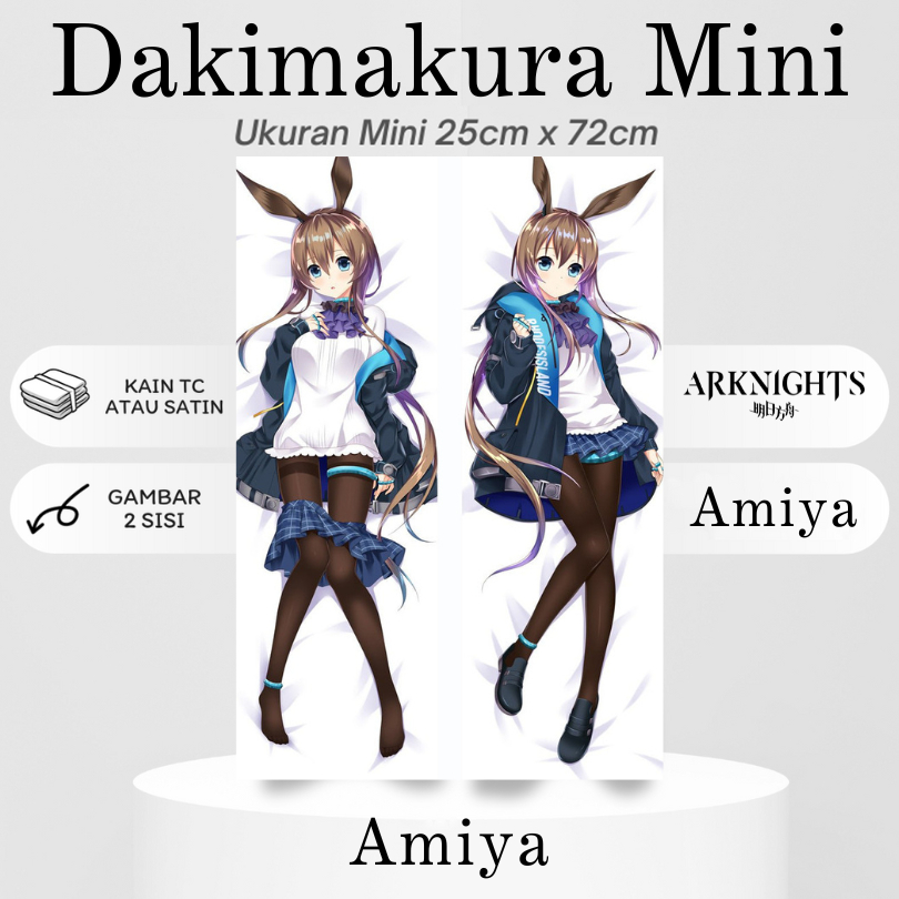 Jual DAKIMAKURA MINI AMIYA ARKNIGHTS Bantal Anime Waifu Mini Amiya ...