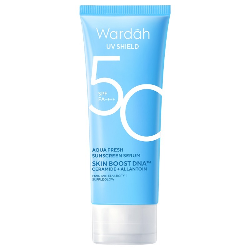 Jual Wardah UV Shield SPF 50 PA++++ Aqua Fresh Sunscreen Serum 30ml ...