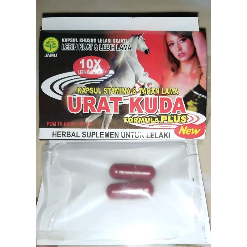 Jual Obat Kapsul Kuat Tahan Lama Pria [UK] 1 Kotak Isi 10 Sachet | Shopee Indonesia