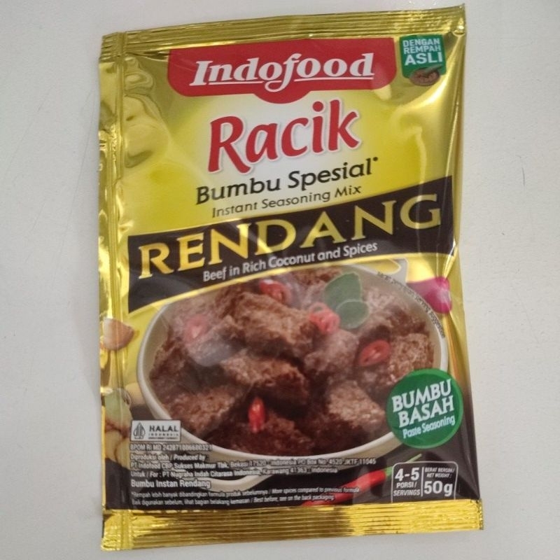 Jual Indofood Racik Bumbu Spesial Rendang | Shopee Indonesia
