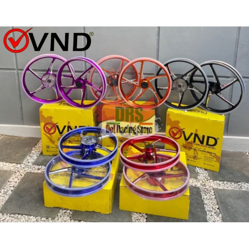 Jual VELG RACING VND KZR FIZR VEGA R MX KING VS VELG VND KZR JUPITER Z ...