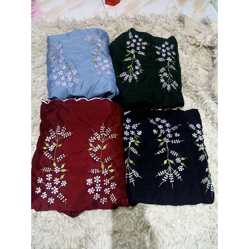 Jual Nabila - Mukenah Terusan Mikro / Mukenah Lajuran Melati / Rukuh ...