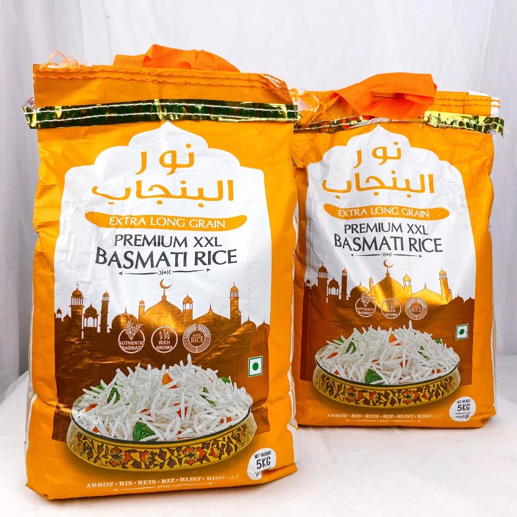 Jual Beras Basmati Noor Punjab Kemasan Asli 5kg Premium Basmati Rice ...