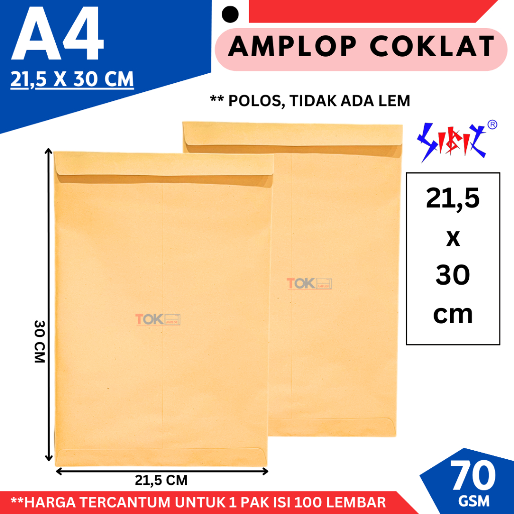 Jual Amplop Coklat A4 Terlengkap & Harga Terbaru Mei 2026 | Shopee ...