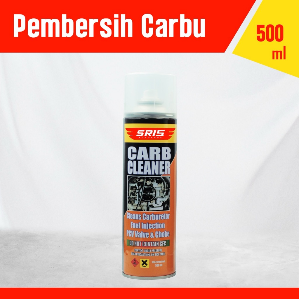 Jual SR15 CARBURATOR CLEANER 500ML PEMBERSIH KARBURATOR INJECTOR ...
