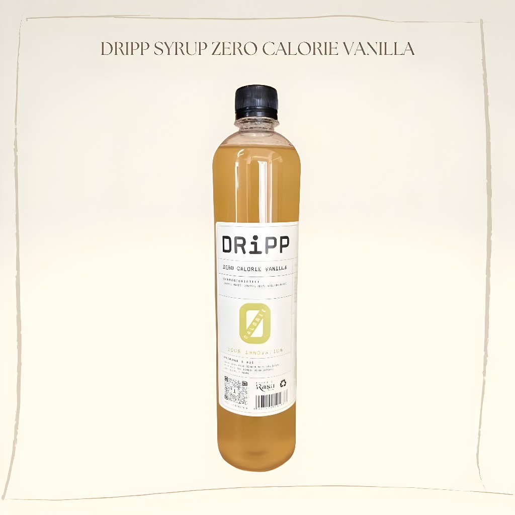 Jual DRIPP Zero Calorie Vanilla Syrup 760 Ml | Shopee Indonesia