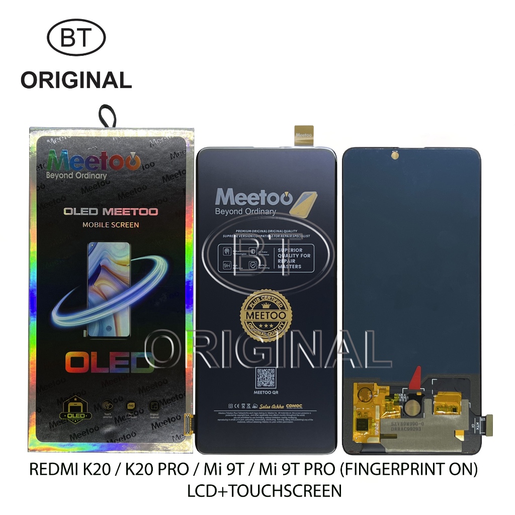 Jual LCD XIAOMI REDMI K20 - K20 PRO - MI 9T PRO - MI 9T - FINGERPRINT ON - MEETOO OLED | Shopee ...