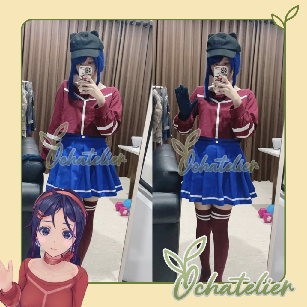 Jual [Ready Stock] Mita Miside Kostum Cosplay Sweater Cappie Game ...