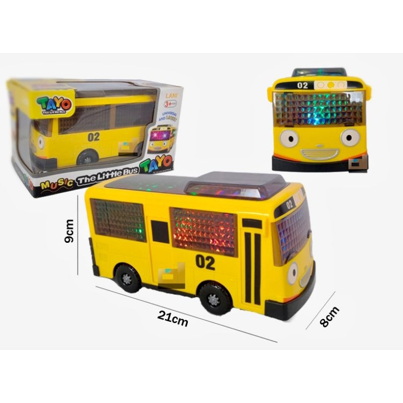 Jual Tayo lampu dan music mainan bus tayo besar lampu dan musik | Shopee Indonesia