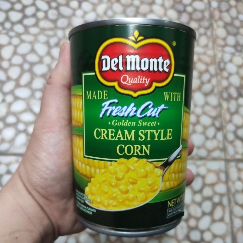 Jual DELMONTE CREAM STYLE CORN KRIM JAGUNG MANIS KALENG 425gr | Shopee ...