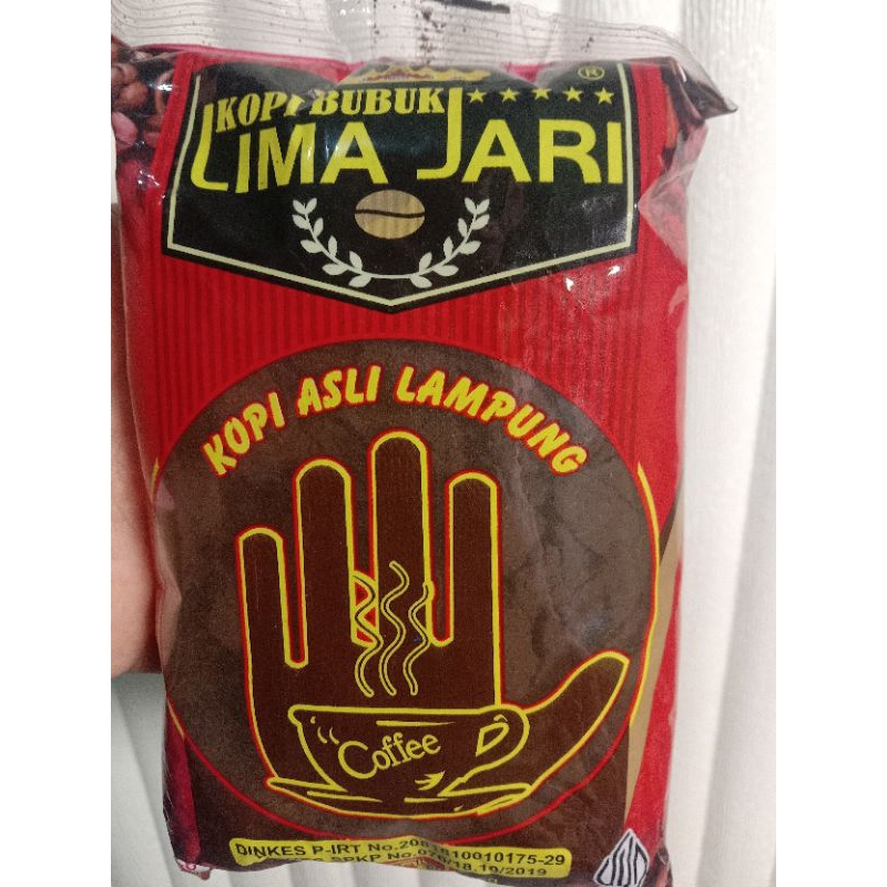 Jual Kopi Asli Lampung Lima Jari 100 GRAM | Shopee Indonesia