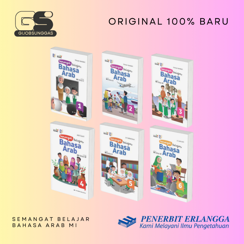 Jual SEMANGAT BELAJAR BAHASA ARAB UNTUK MI KELAS 1 2 3 4 5 6 KURIKULUM MERDEKA - ERLANGGA ...