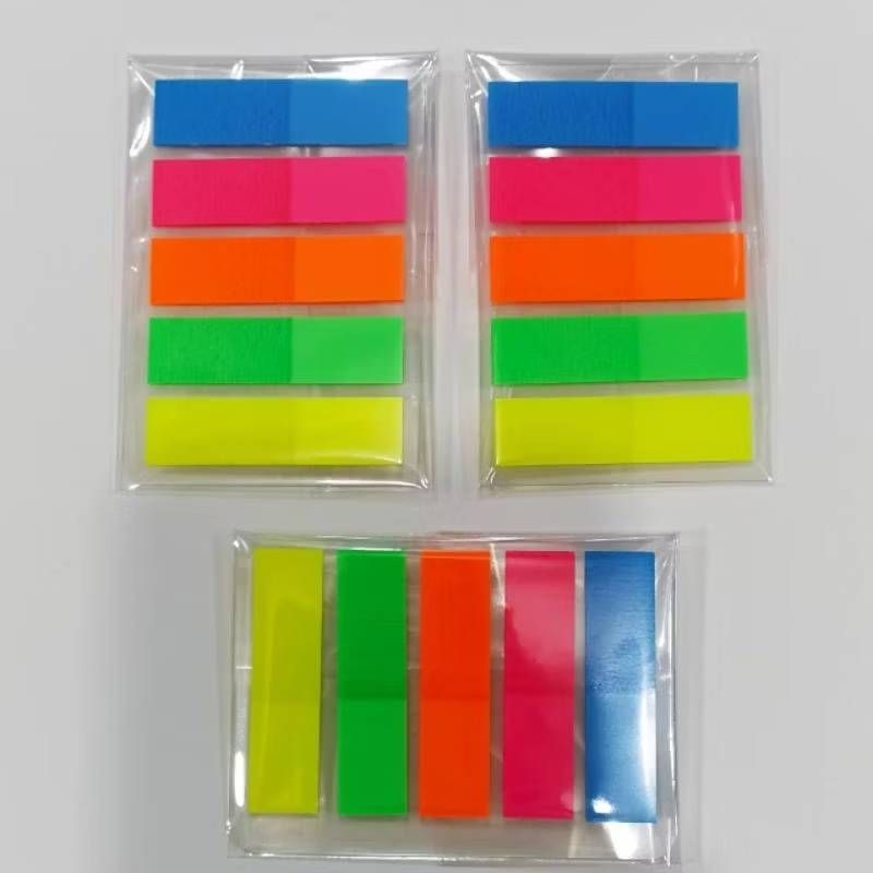Jual Sticky Note Transparan/ Pembatas Notes Plastik/ Bookmark Index ...