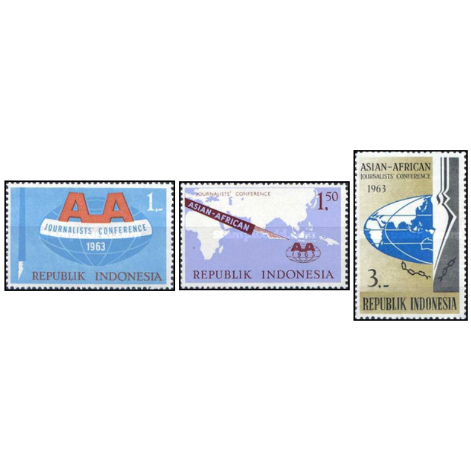 Jual Perangko Filateli Indonesia 1963 Asia Africa Journalist Conference ...